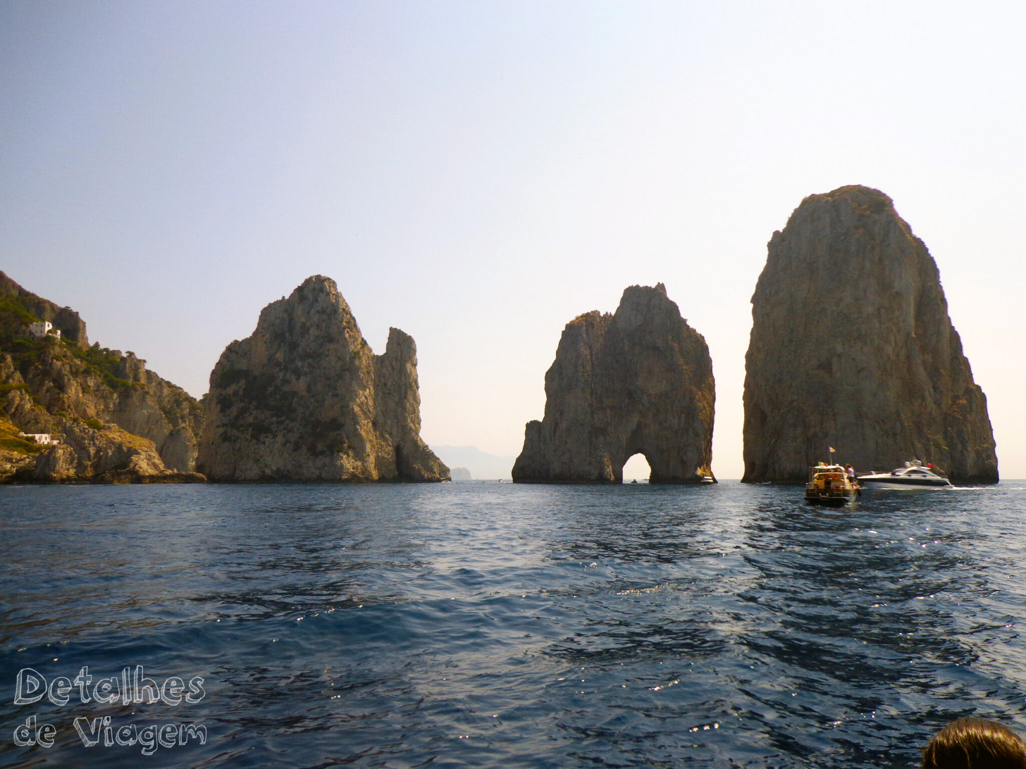 Capri: o beijo no Arco Dell'amore - Detalhes de Viagem
